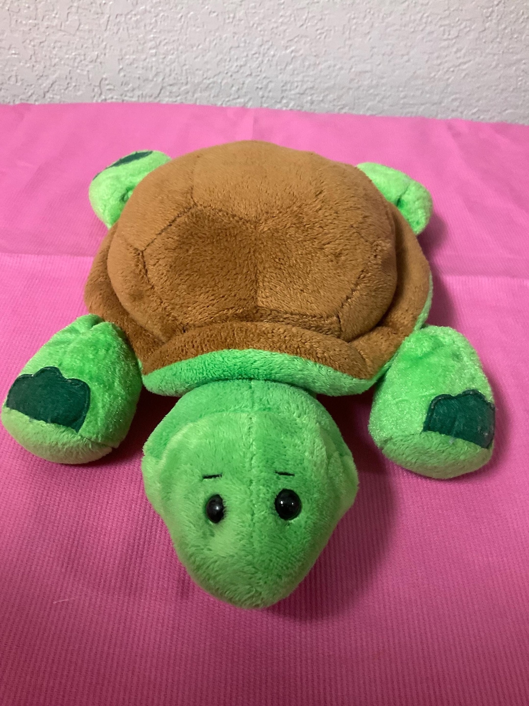 Webkinz Video Game Plush Green & Brown Turtle Ganz Plush Toys Stuffed ...