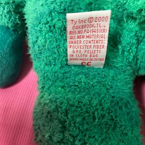 RARE Retired Ty Beanie Buddy “wallace” PE Pellets 100% Tylon 2000 ...