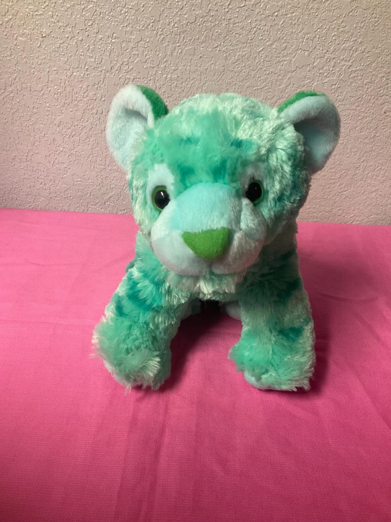 Wild Republic Cuddlekins Mint Green Tiger Cub Plush Stuffed Animals ...
