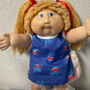 First Edition Vintage Cabbage Patch Kid Girl Double Hong Kong Freckles ...