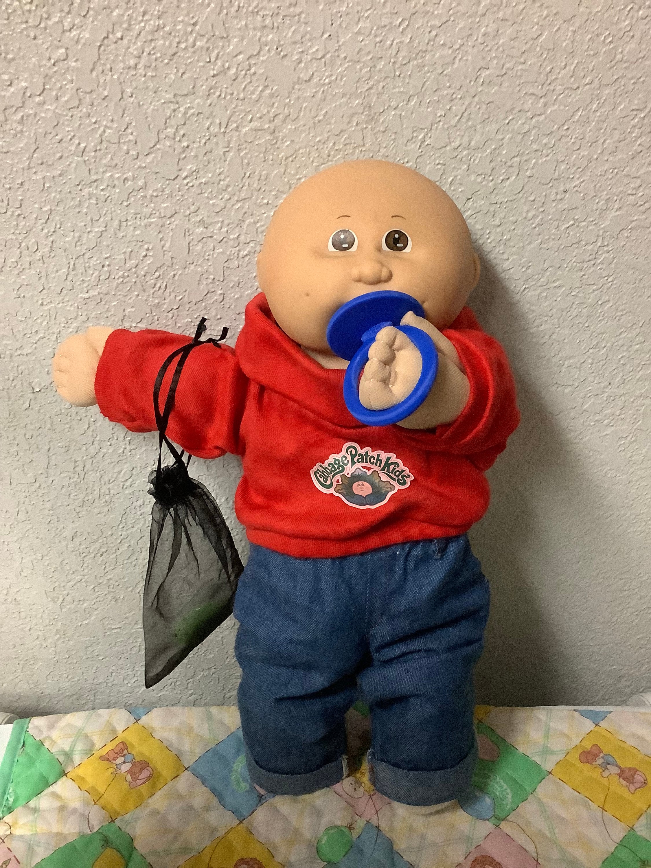 Vintage Cabbage Patch Kid Bald Preemie Boy With Pacifier HM4 - Etsy