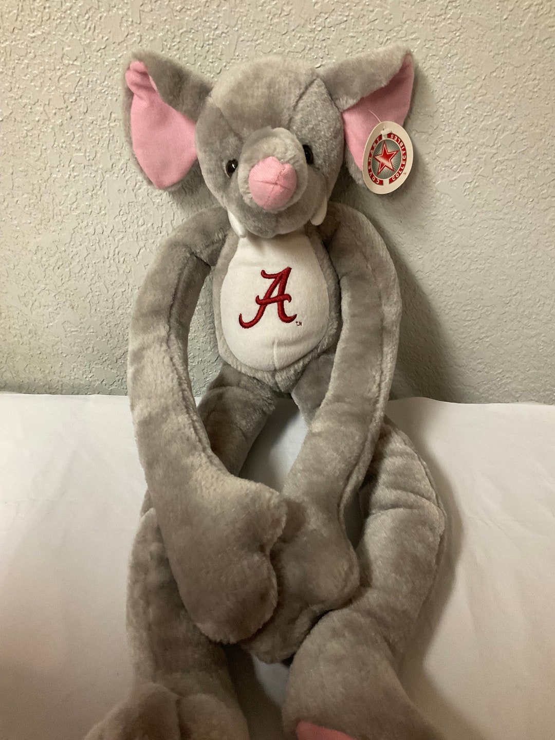 Vintage Alabama Crimson Tide Elephant Alabama Mascot Football Fans ...