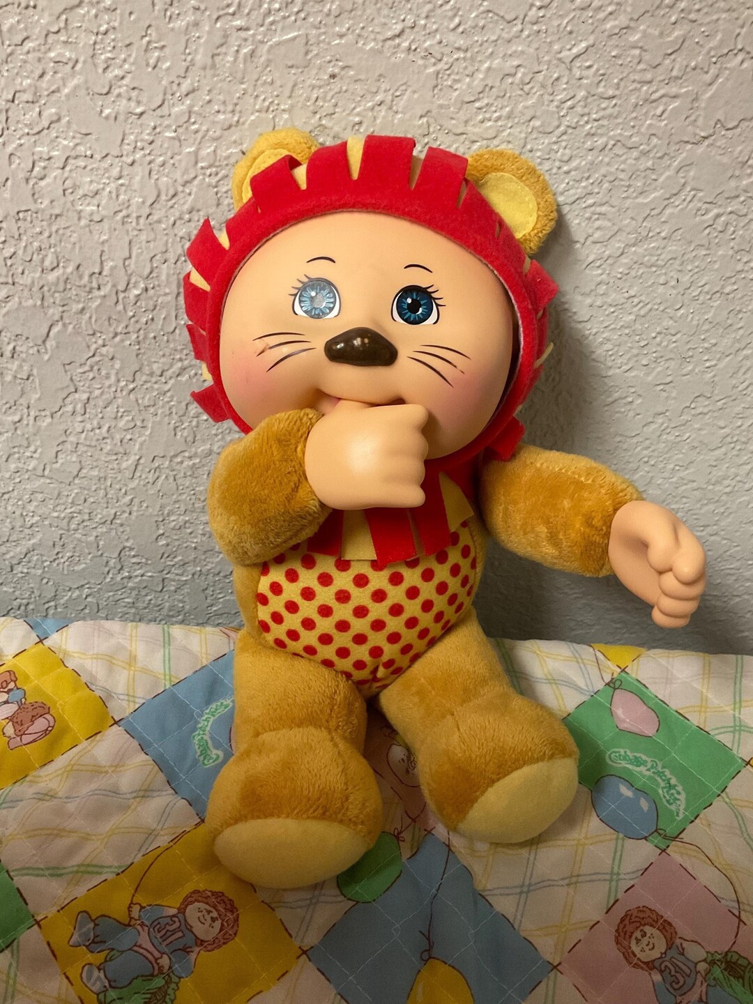 Cabbage Patch Kids Cutie Zoo Friends Lion JZ-57C Jazwares LLC Made in ...
