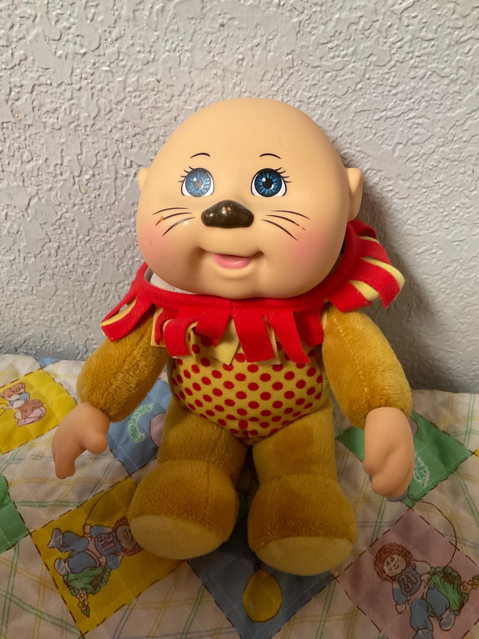Cabbage Patch Kids Cutie Zoo Friends Lion Plush - Jazwares Collectible ...