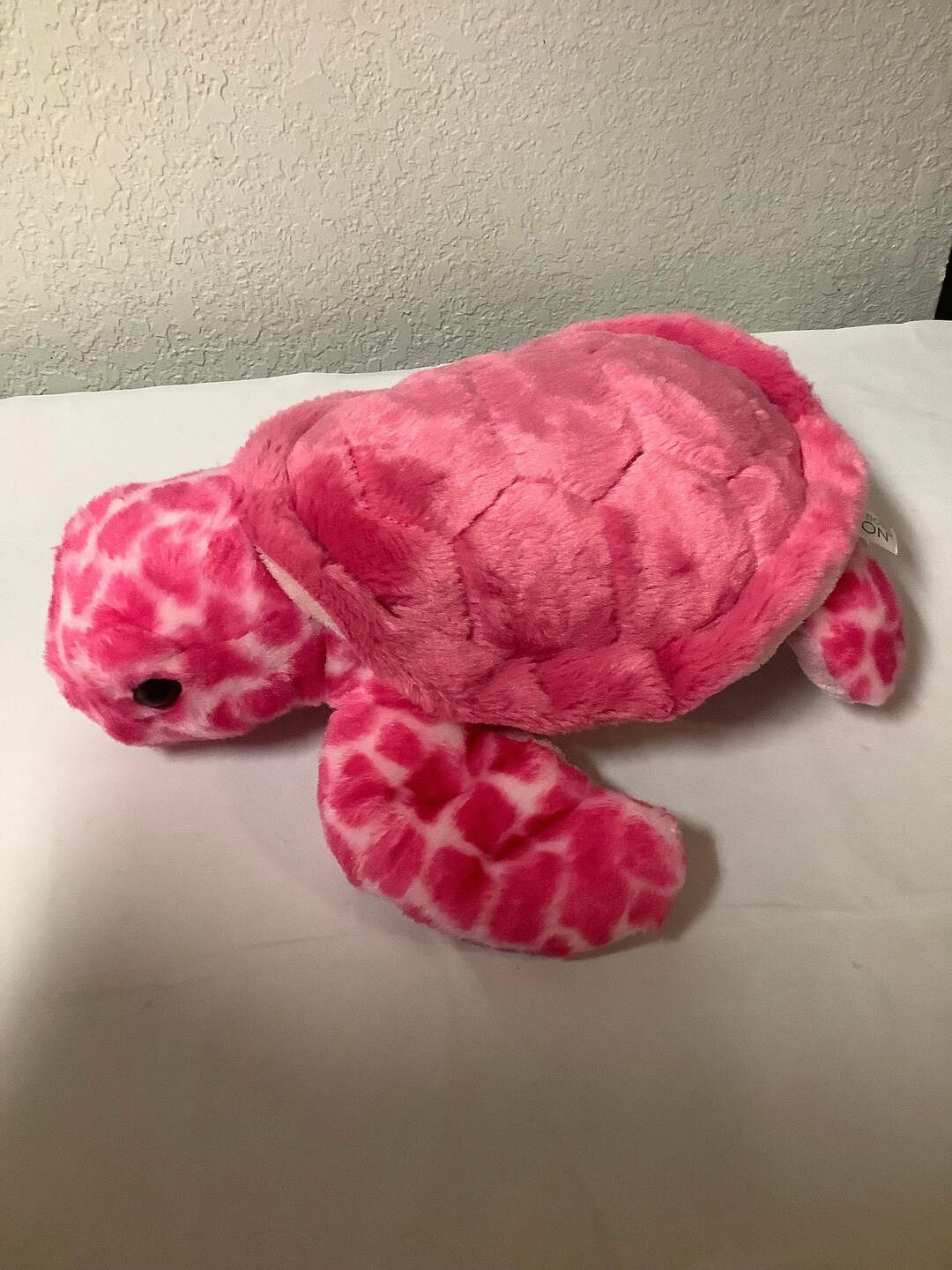 Pink Spotted Plush Turtle 14 Inches Plushies Stuffed Animals - Etsy
