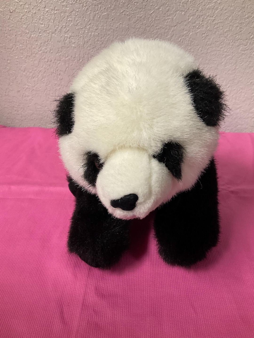 AURORA World Plush Panda: Black and White Stuffed Animal Plush Panda ...