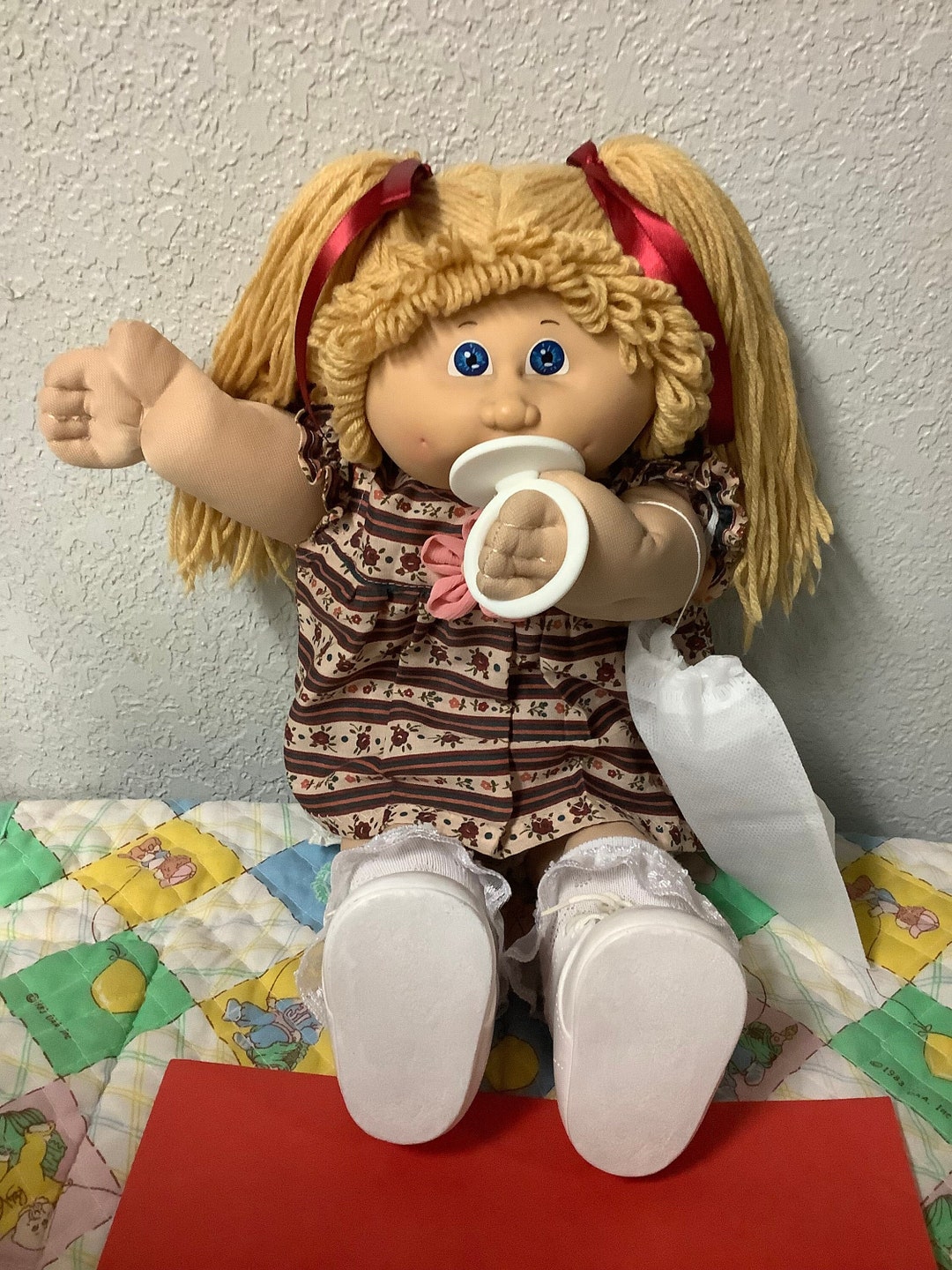 First Edition Vintage Cabbage Patch Kid Girl With Pacifier Head Mold 4 ...