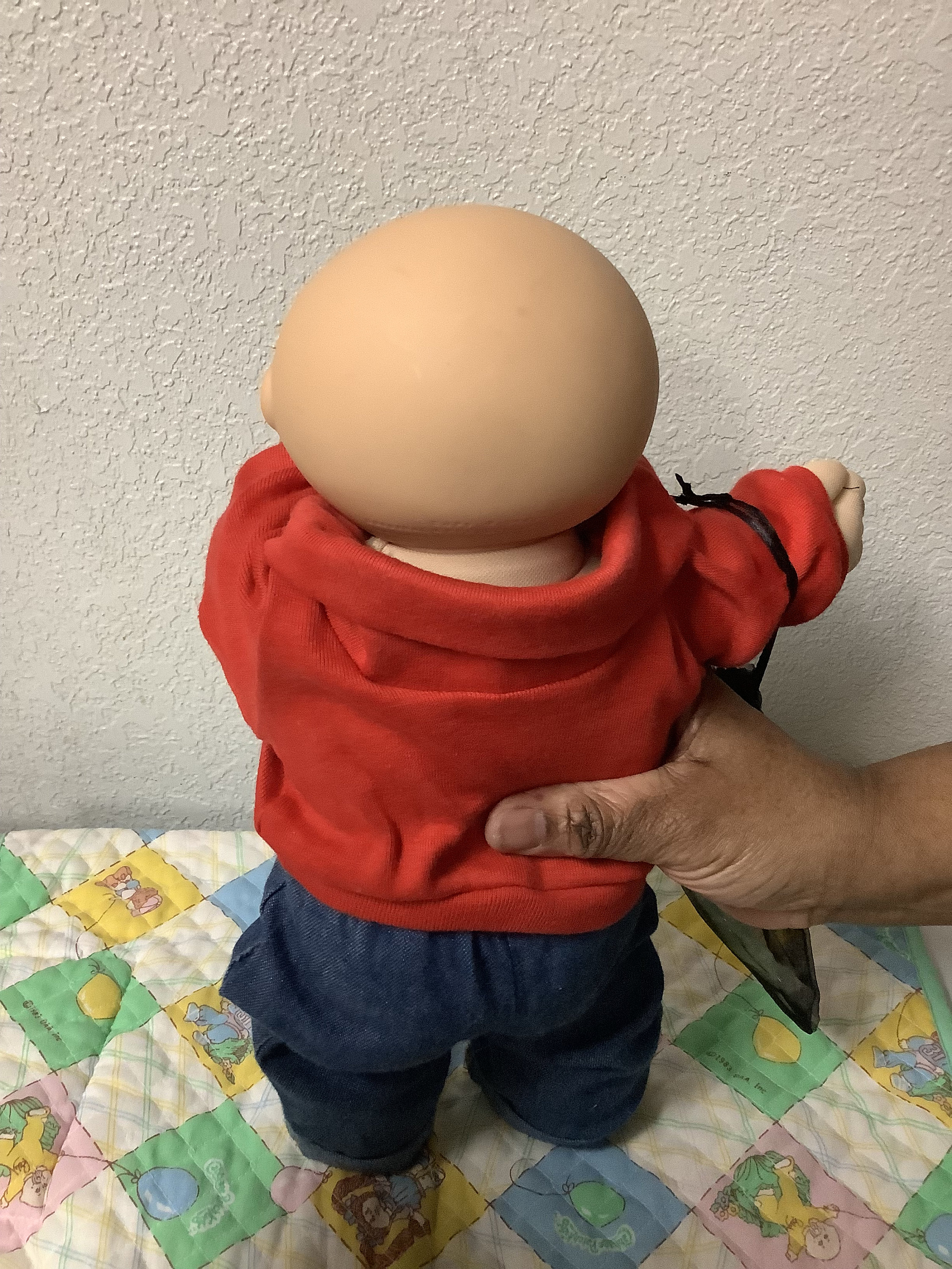 Vintage Cabbage Patch Kid Bald Preemie Boy With Pacifier HM4 - Etsy