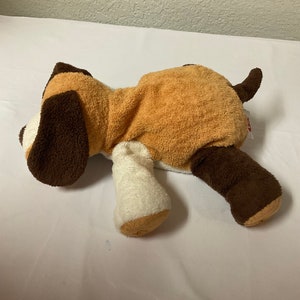TY Pluffies Whiffer the Dog Beagle Beanie Baby 2002 Brown White Tan 12 ...