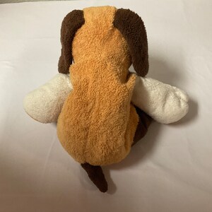 TY Pluffies Whiffer the Dog Beagle Beanie Baby 2002 Brown White Tan 12 ...
