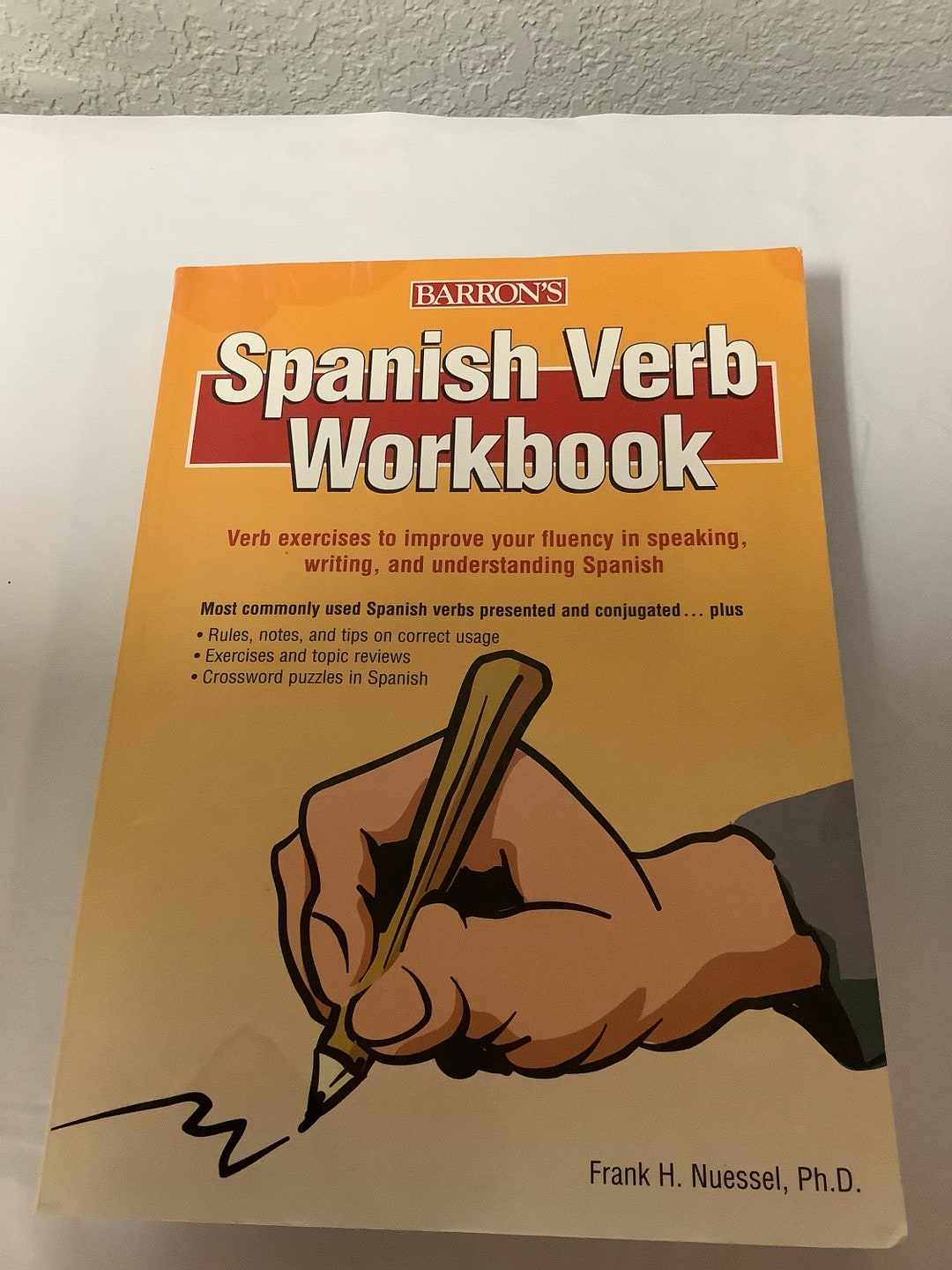 Barron’s Spanish Verb Workbook With Rules Notes Exercises Crossword ...