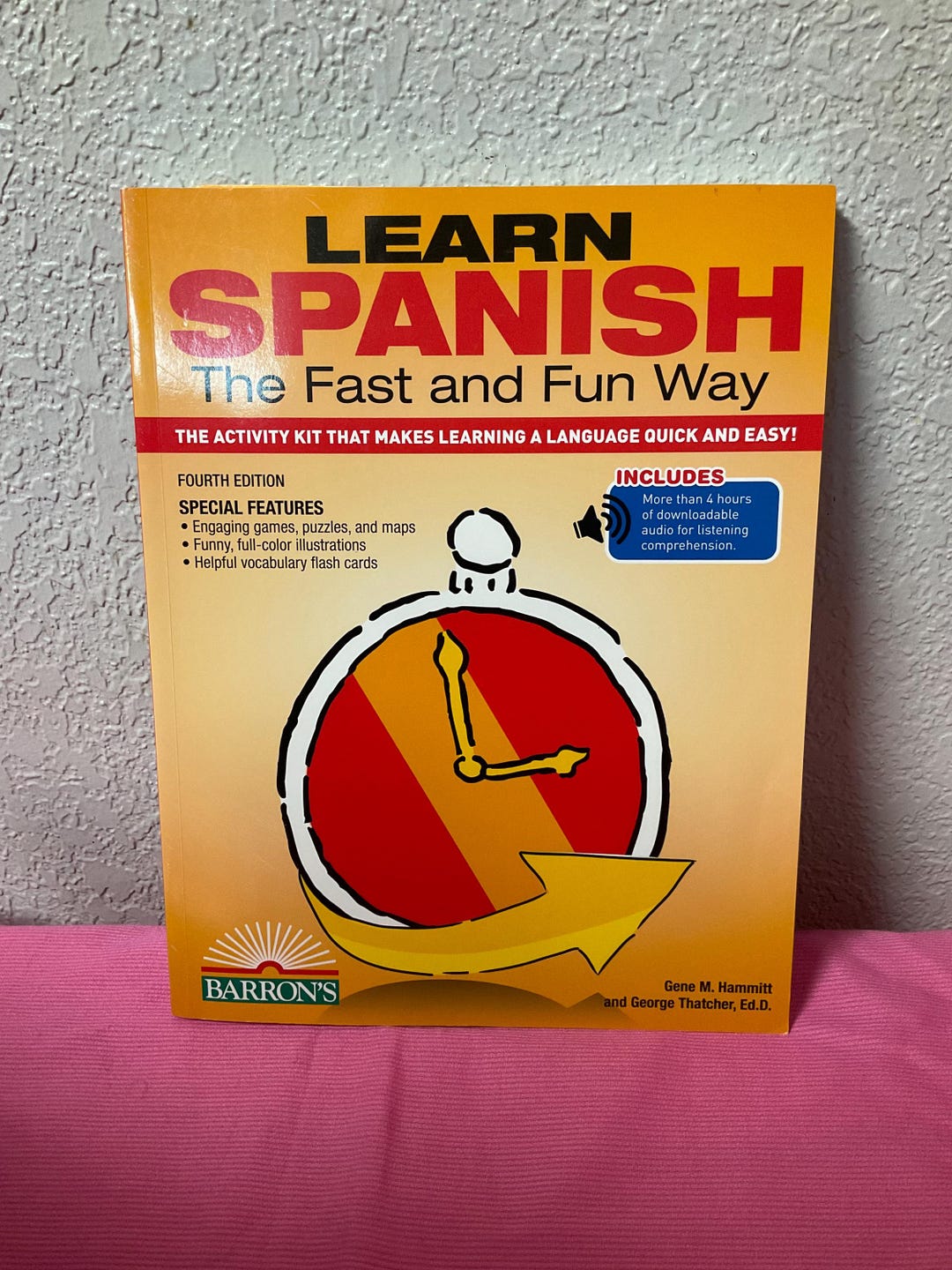 Vintage Barron's Learn Spanish the Fast and Fun Way Workbook Fourth ...