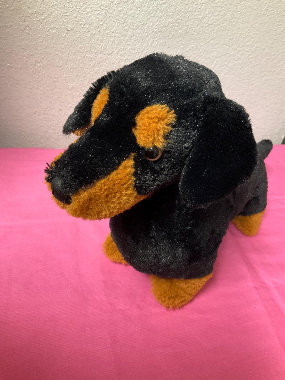 JAAG Scheel's Black and Tan Dachshund Plush Puppy - Etsy