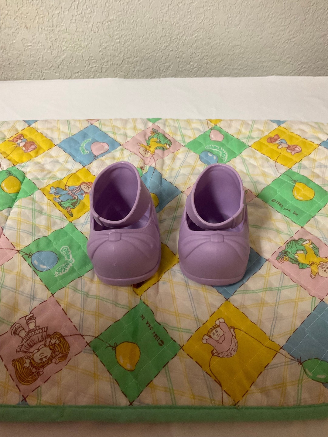 Vintage Cabbage Patch Kids Purple Shoes for CPK Girl Dolls All ...