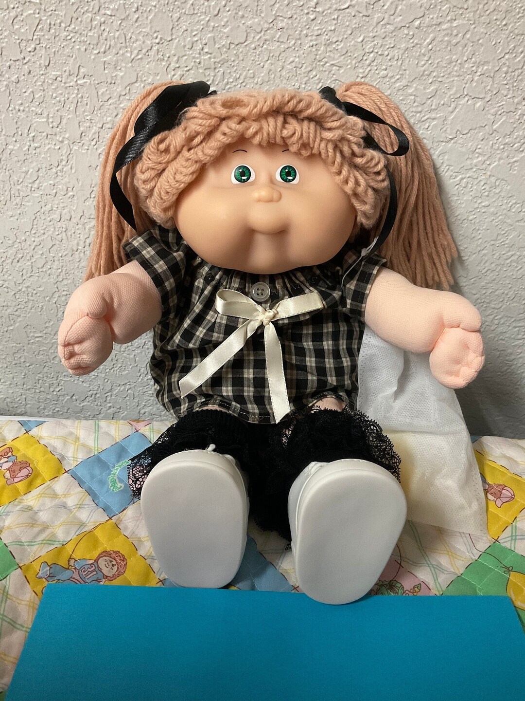 RARE Vintage Cabbage Patch Kid Toddler Girl Head Mold #20 Wheat Hair ...