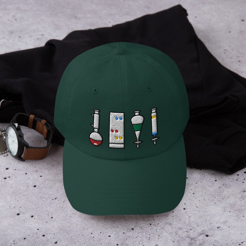 Ochem Lab Hat - Synthesis Glassware, Reactions, and Chromatography - Etsy