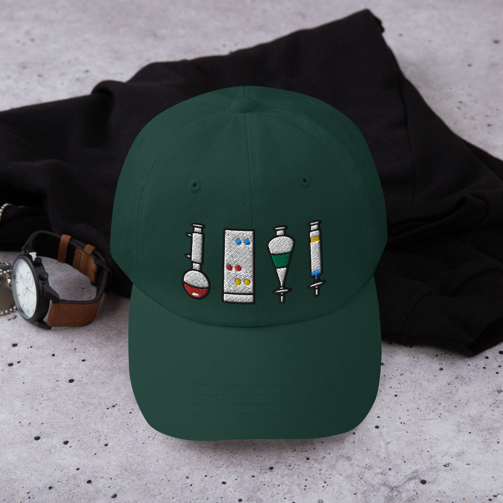 Ochem Lab Hat - Synthesis Glassware, Reactions, and Chromatography - Etsy