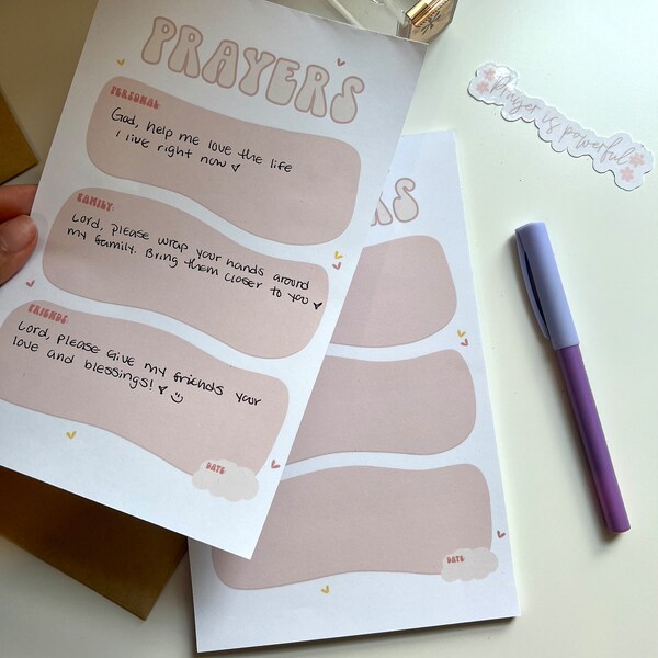 Bible Scripture Notepad - Etsy