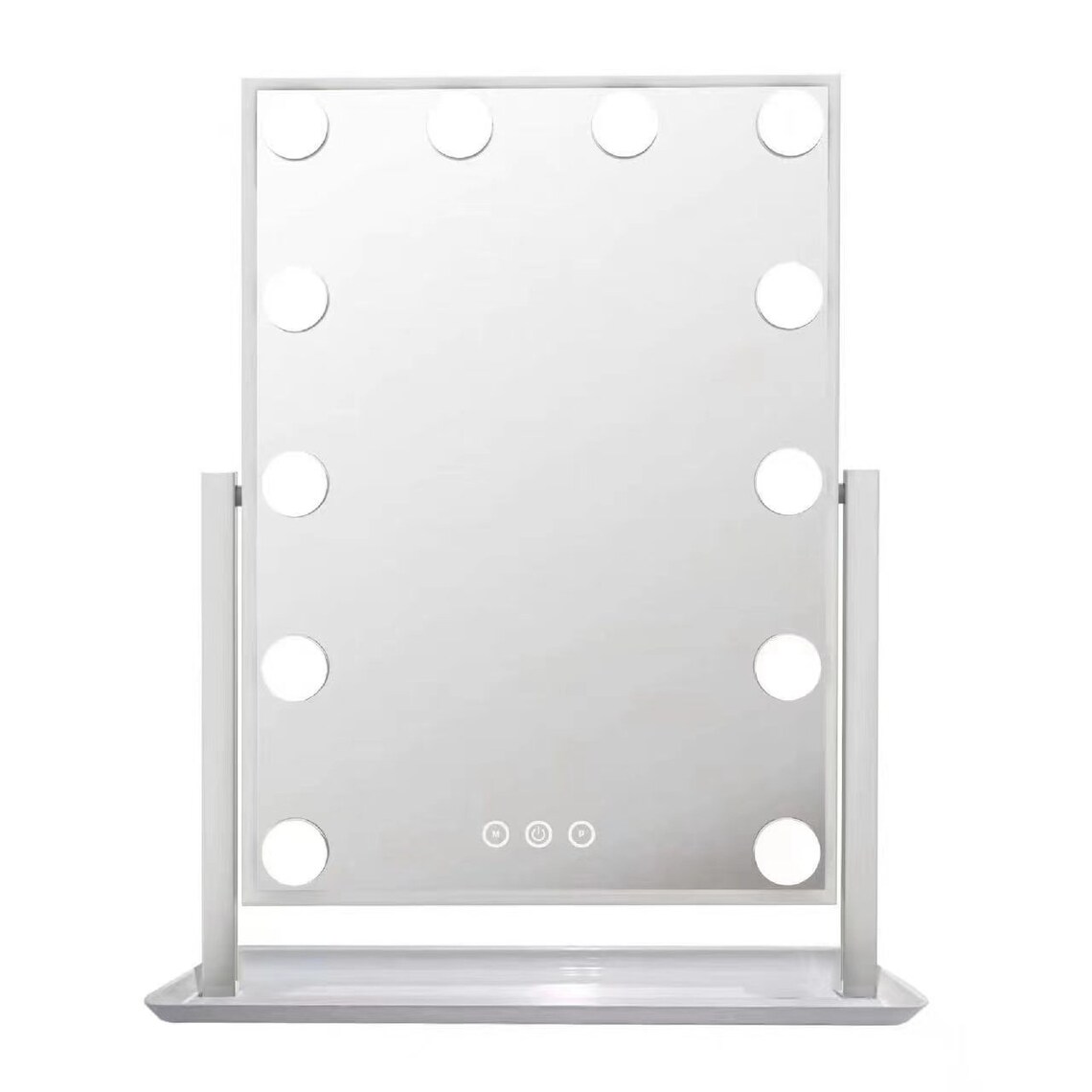 Light-up Makeup Mirror 12LED Lights Vanity Mirror With Lights Desk Free ...