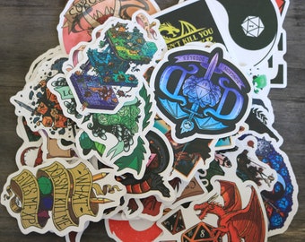 Dungeons and Dragons Sticker - Etsy