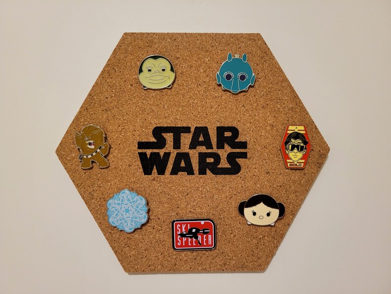 Star Wars Disney Pin Cork Board 2 Pack Custom Designs - Etsy