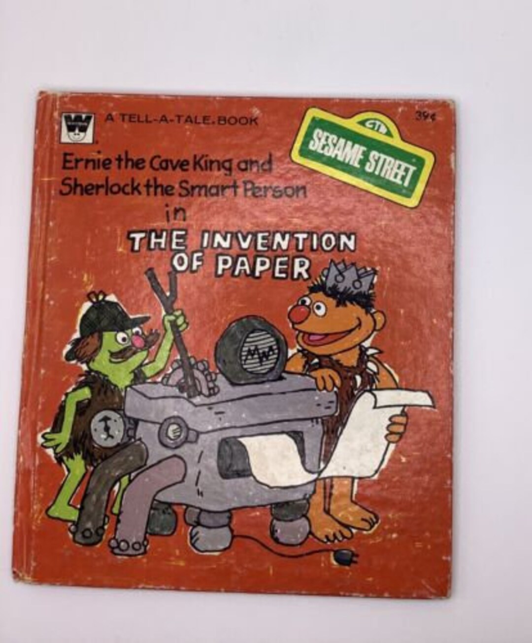 1975 Sesame Street Book Ernie the Cave King and Sherlock the Smart ...