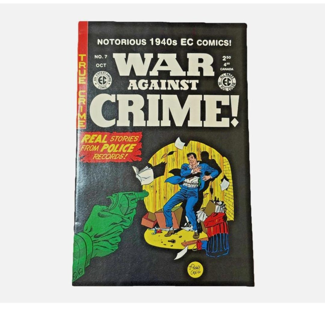 War Against Crime Vol.1 #7 Oct. 2000 -gemstone, Vintage Comic Book ...