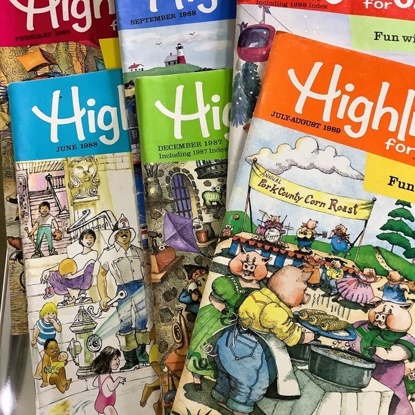 Highlights Magazine - Etsy