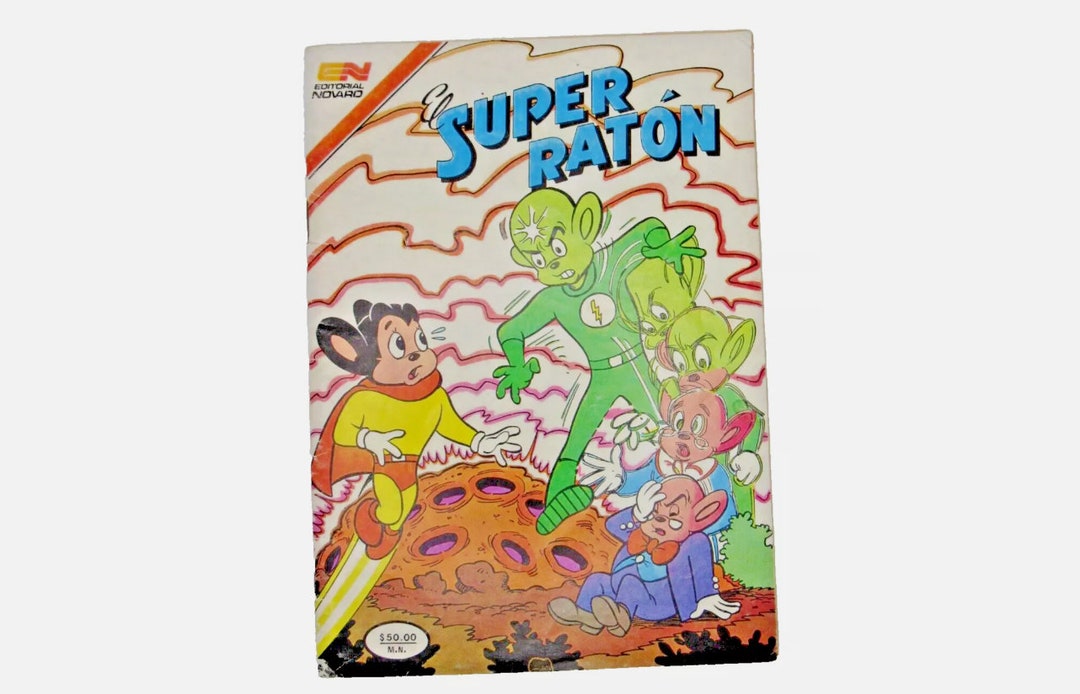 El Super Raton 1984 Vintage Comic Book in Spanish Mighty Mouse No. 533 ...