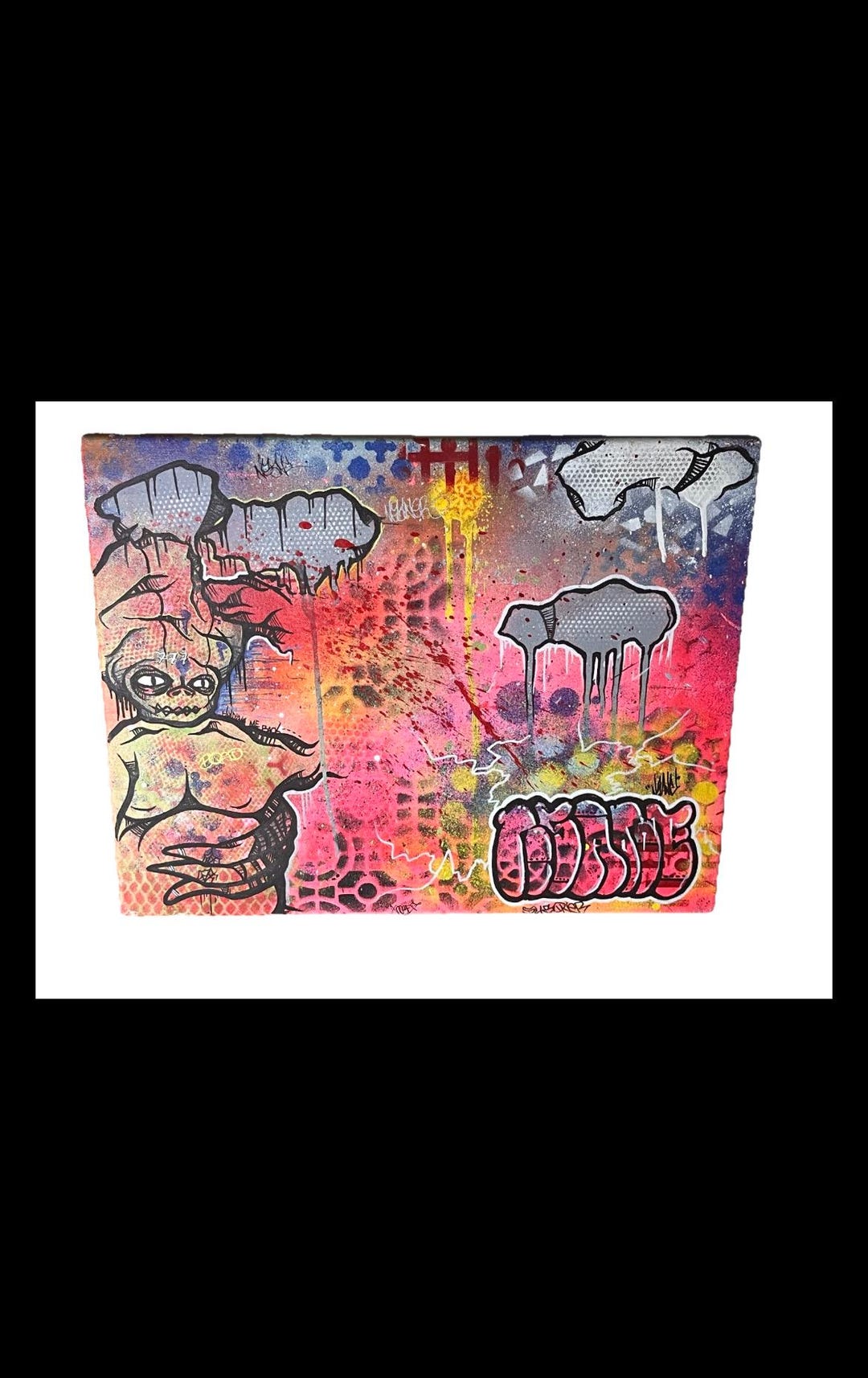 Original Acrylic Painting by Artist Zach Schnabel - 16x20 Canvas Size ...