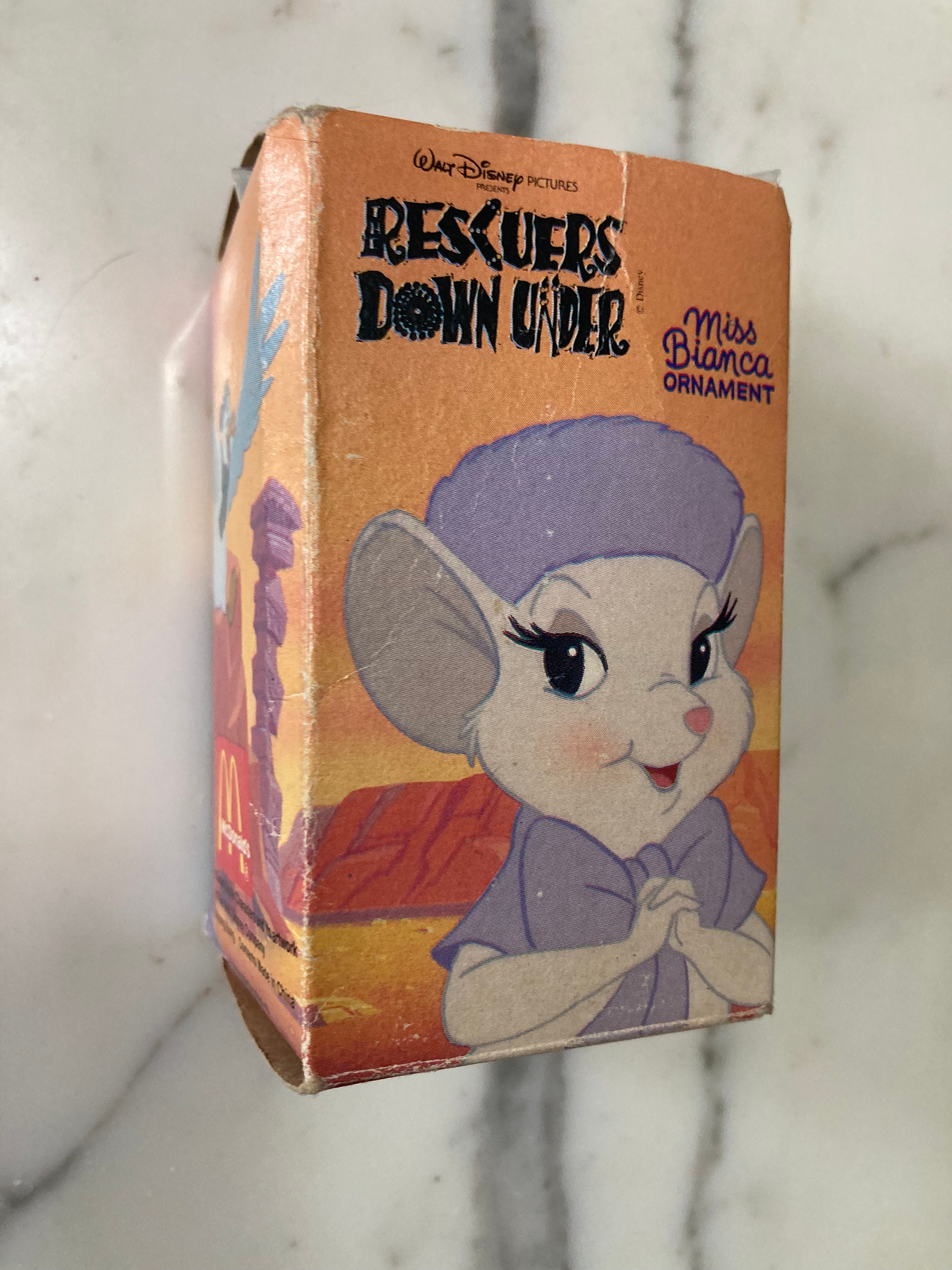 Disney Ornament 1990 Rescuers Down Under Miss Bianca Christmas - Etsy