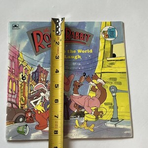 Who Framed Roger Rabbit make the World Laugh vintage Paperback, 1988 A ...