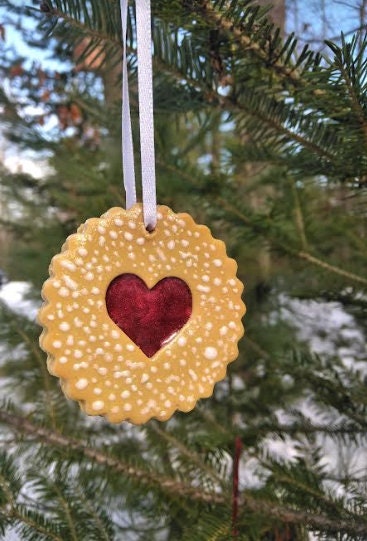 4-pack Christmas Cookie Ornaments - Etsy