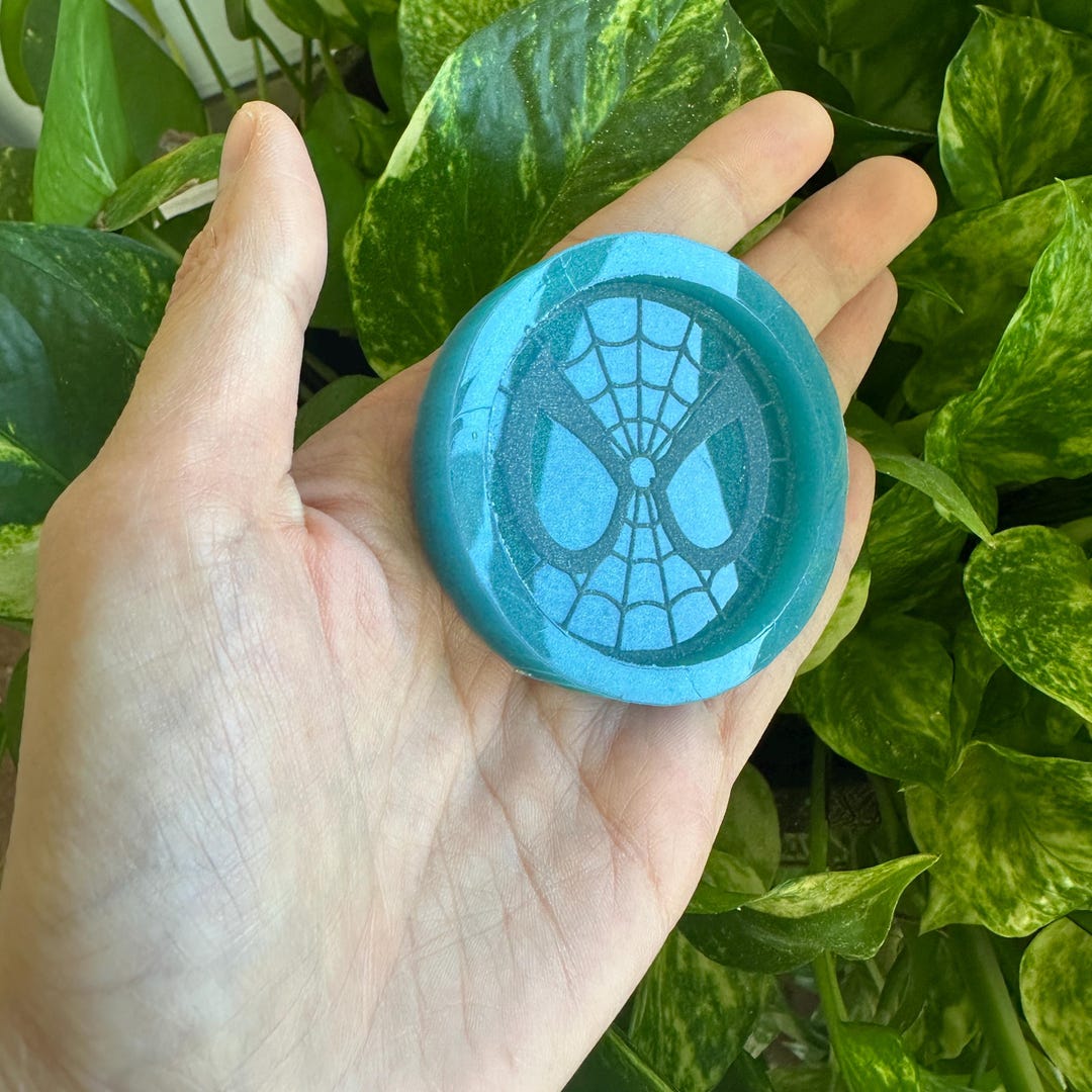 Spider Man Silicone Mold, Super Hero Mold, Chocolate Mold, Resin ...