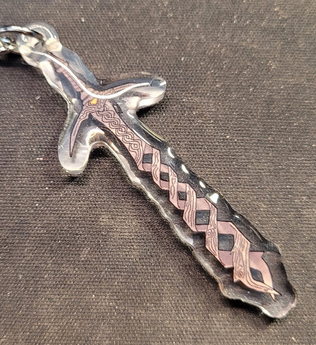 God Slayer Sword Keychain - Etsy