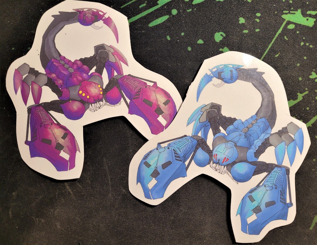 Bionicle Inspired Nui-jaga Rahi Stickers - Etsy