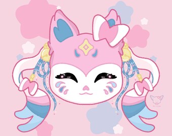 Kitsune Mask, Fox Mask, Japanese, Cut Files, Instant Download - Etsy