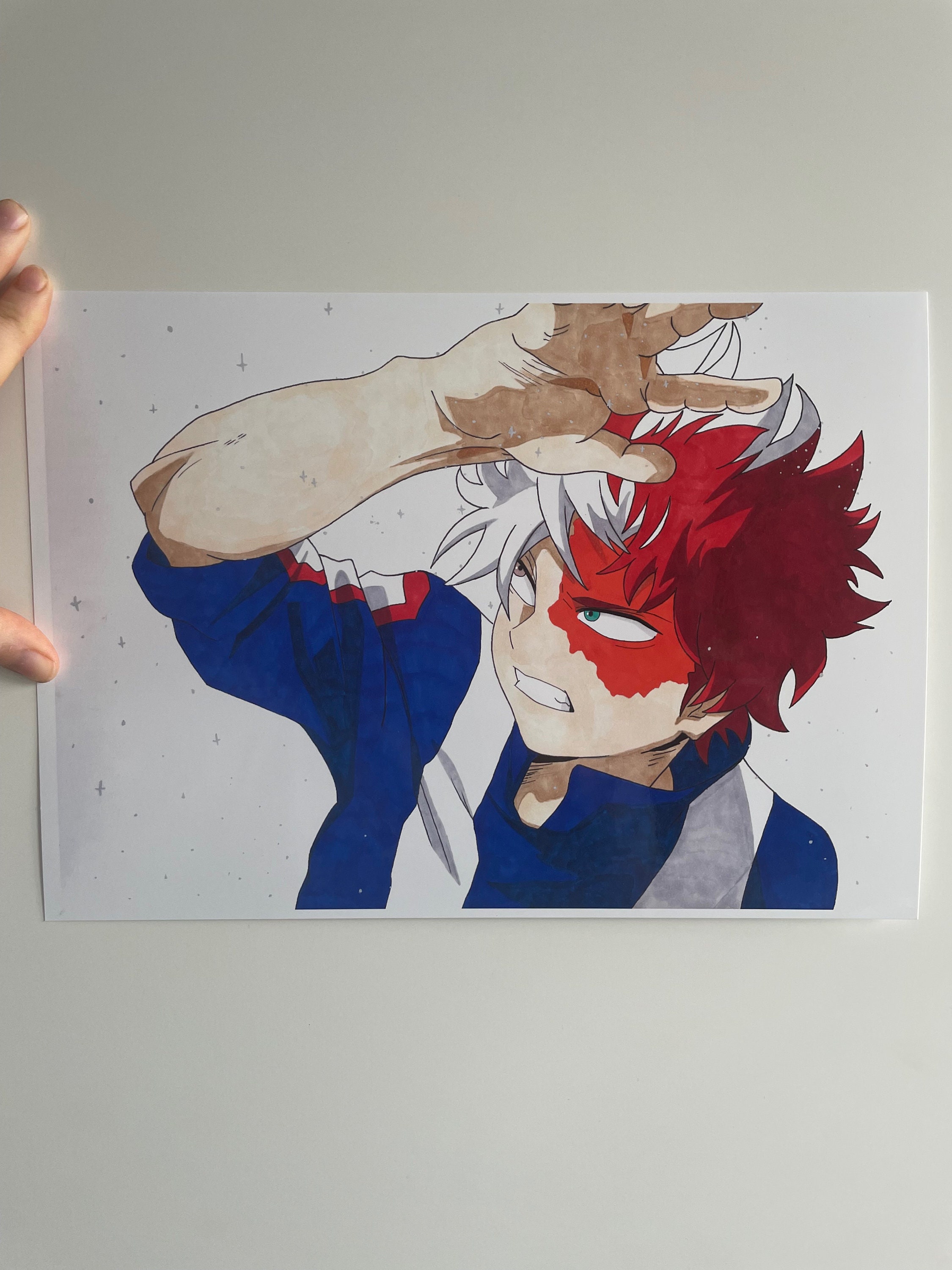 Icy Hot Todoroki - Etsy