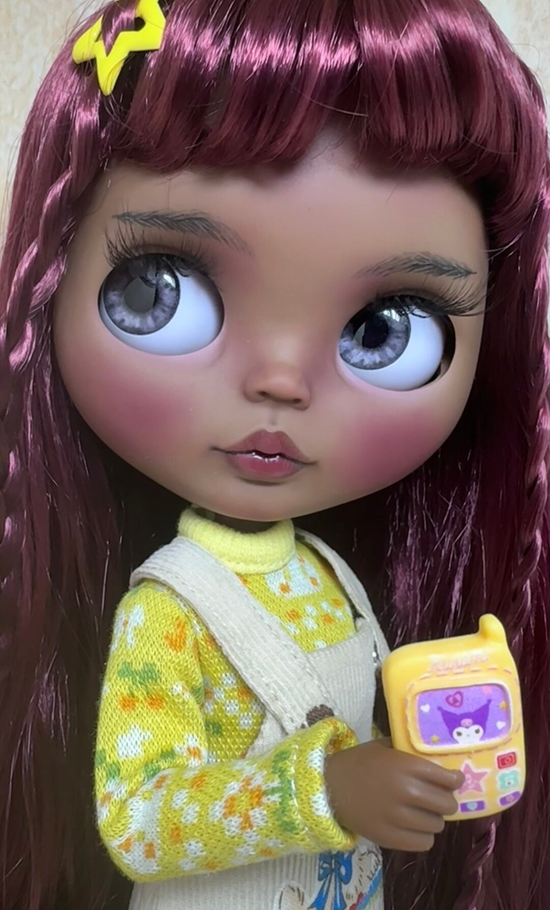 Blythe Custom, Dark Skin, Blythe Doll, Blythe Art, Blythe Custom Doll ...