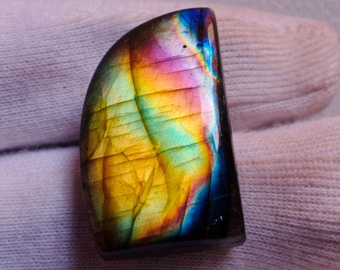 Gorgeous Unique Multi Rare Flashy Labradorite Cabochon Pendant Jewelry ...