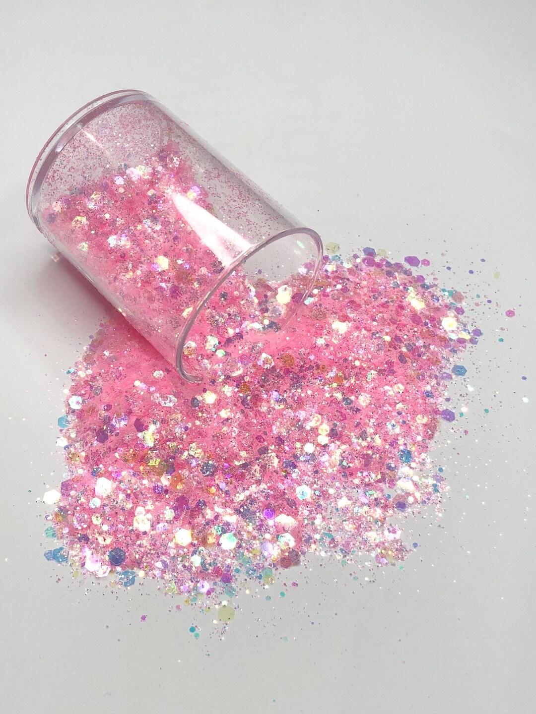 Chunky Glitter “pink Baby” Powder Opal Mix - Etsy Australia
