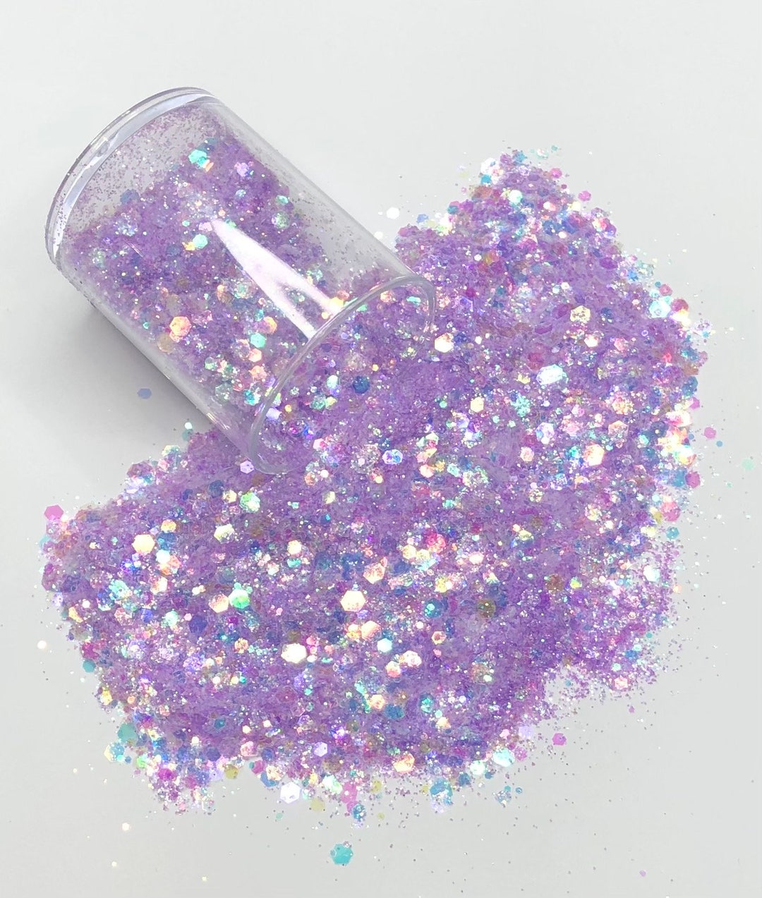 Chunky Glitter purple Moon Purple Powder Opal Mix - Etsy Australia
