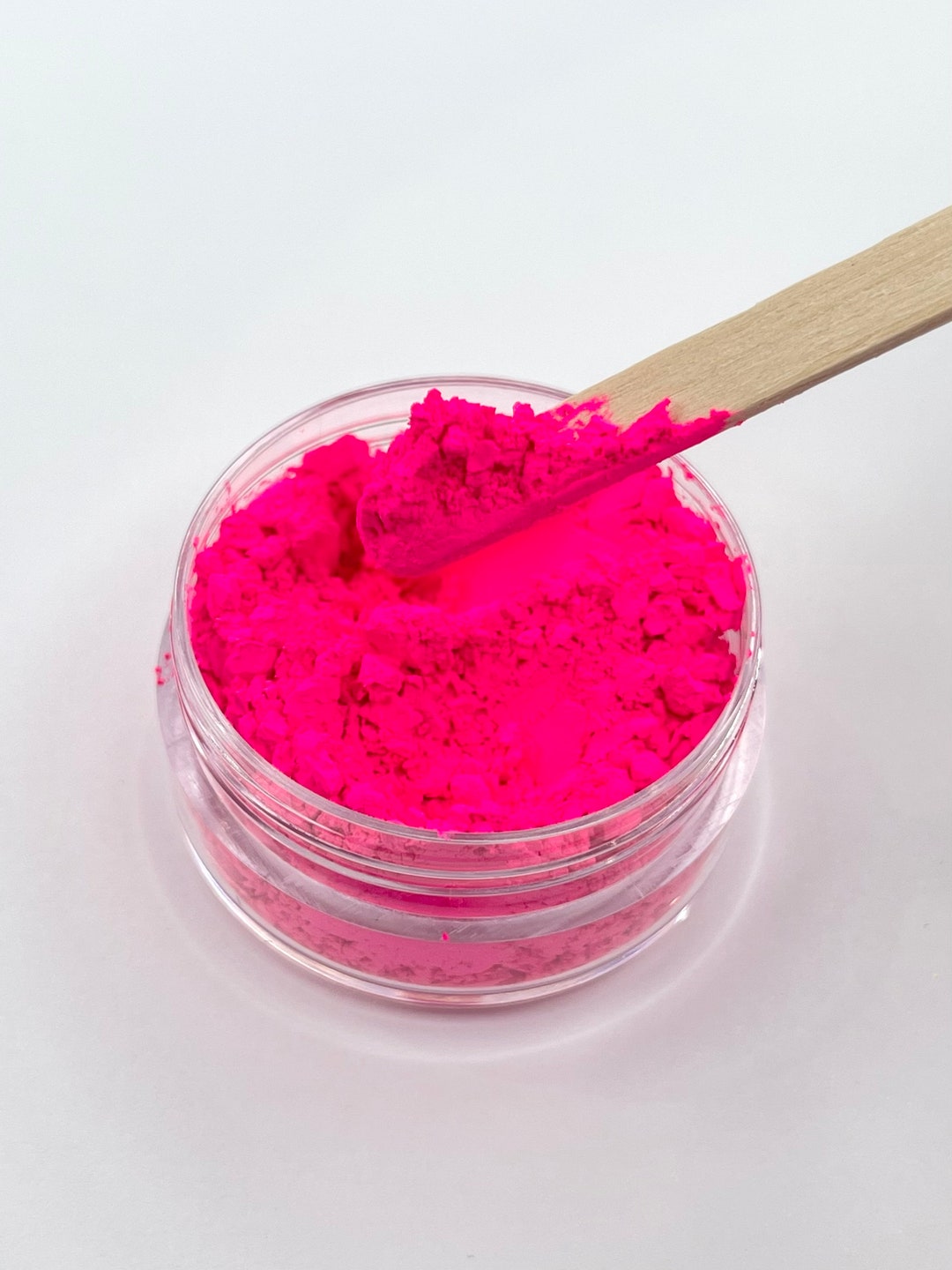 Mica Powder “fluro Pink” Pigment Colour Craft Resin Nails Cosmetic ...