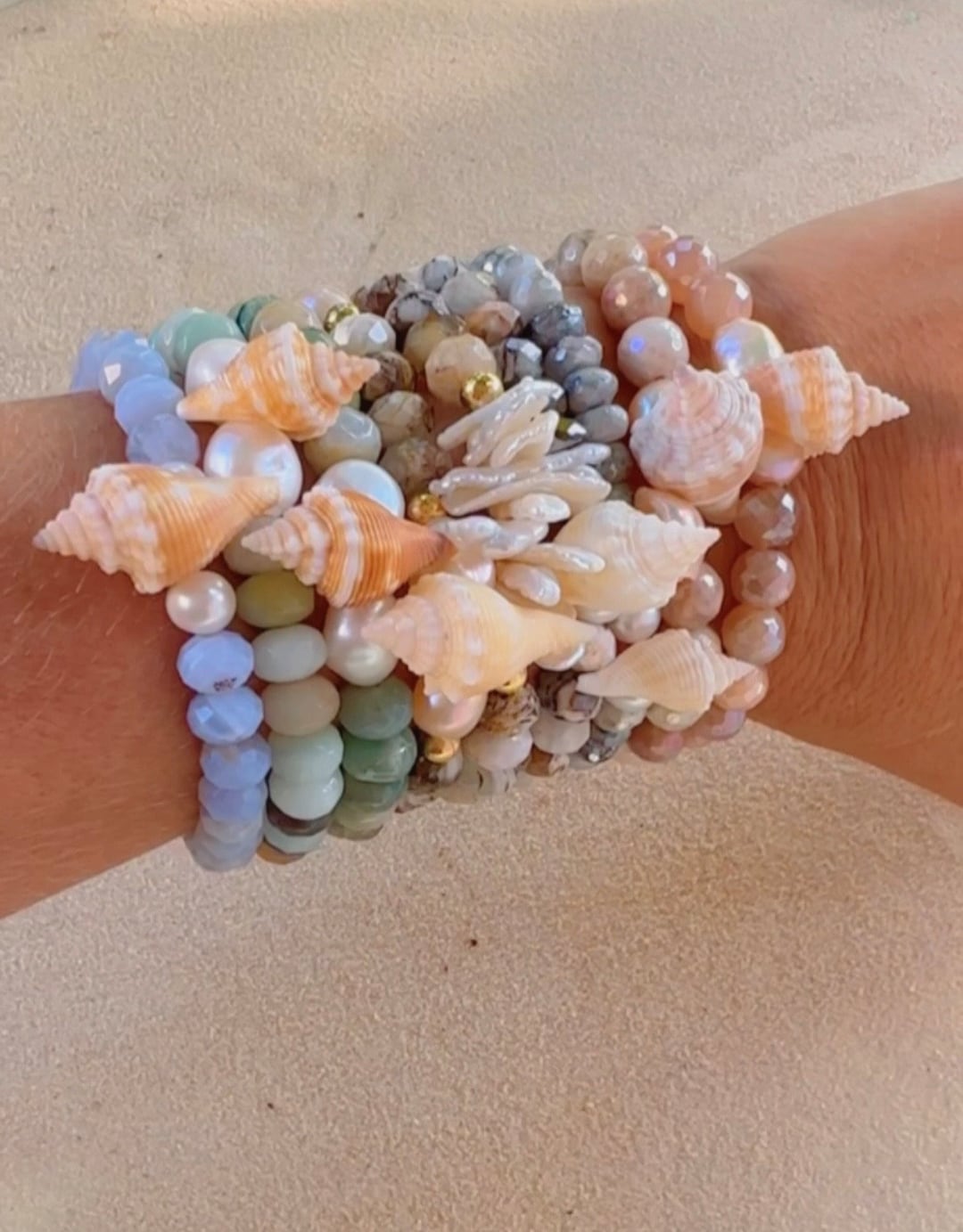 Sanibel Seashell Bracelet, Seashell Bracelet, Beachcomber Bracelet ...