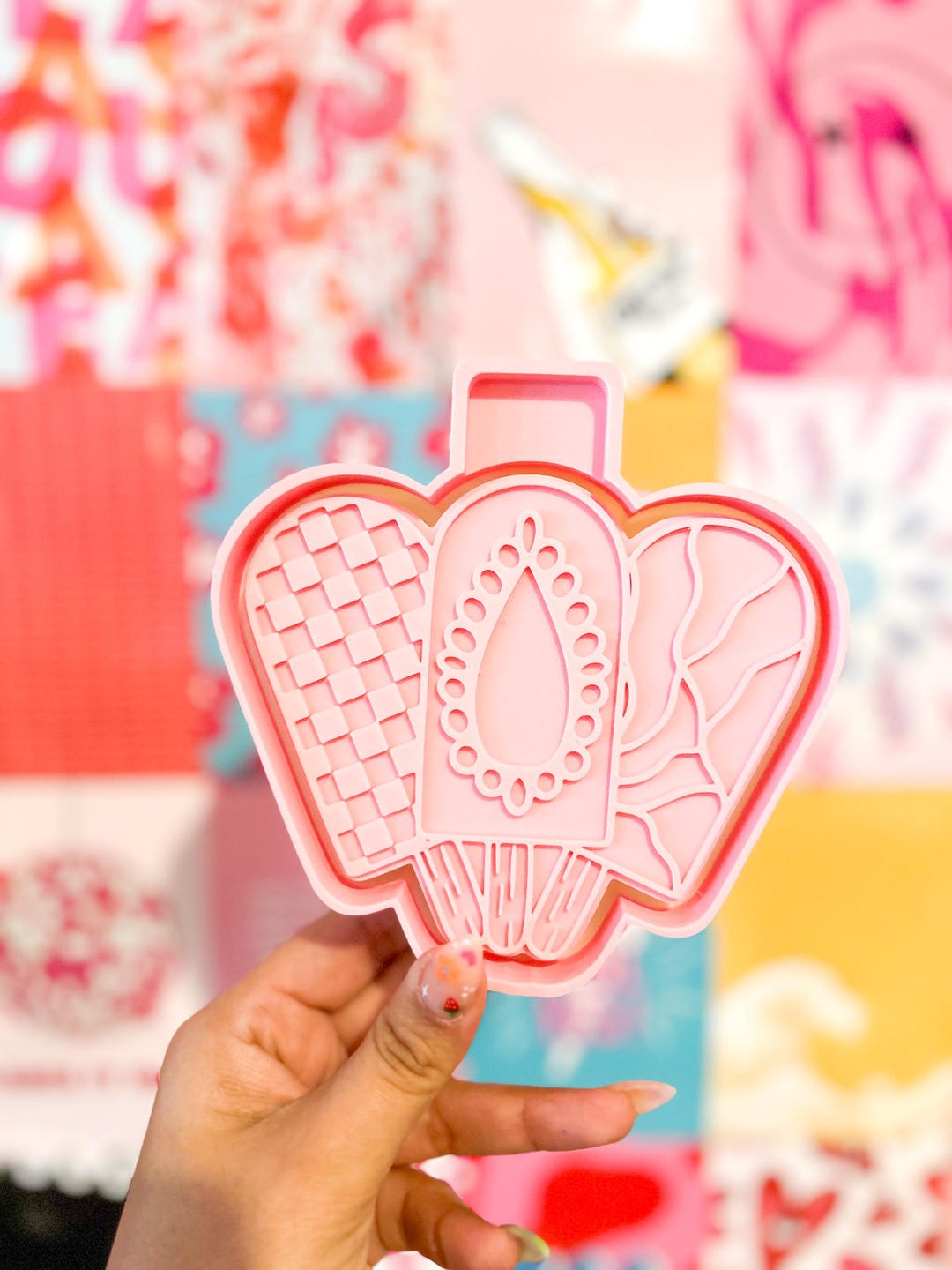 Turquoise Popsicle Western Mold Silicone Mold Car Freshie Car Freshie ...
