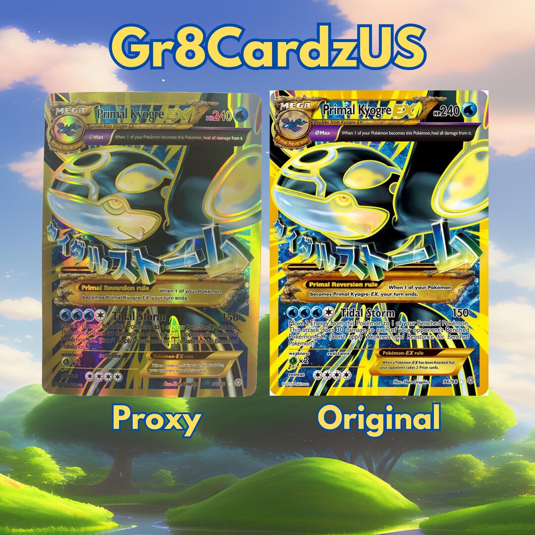 Mega Primal Kyogre EX - Mega Evolution - Ancient Origins 96/98 Ultra ...