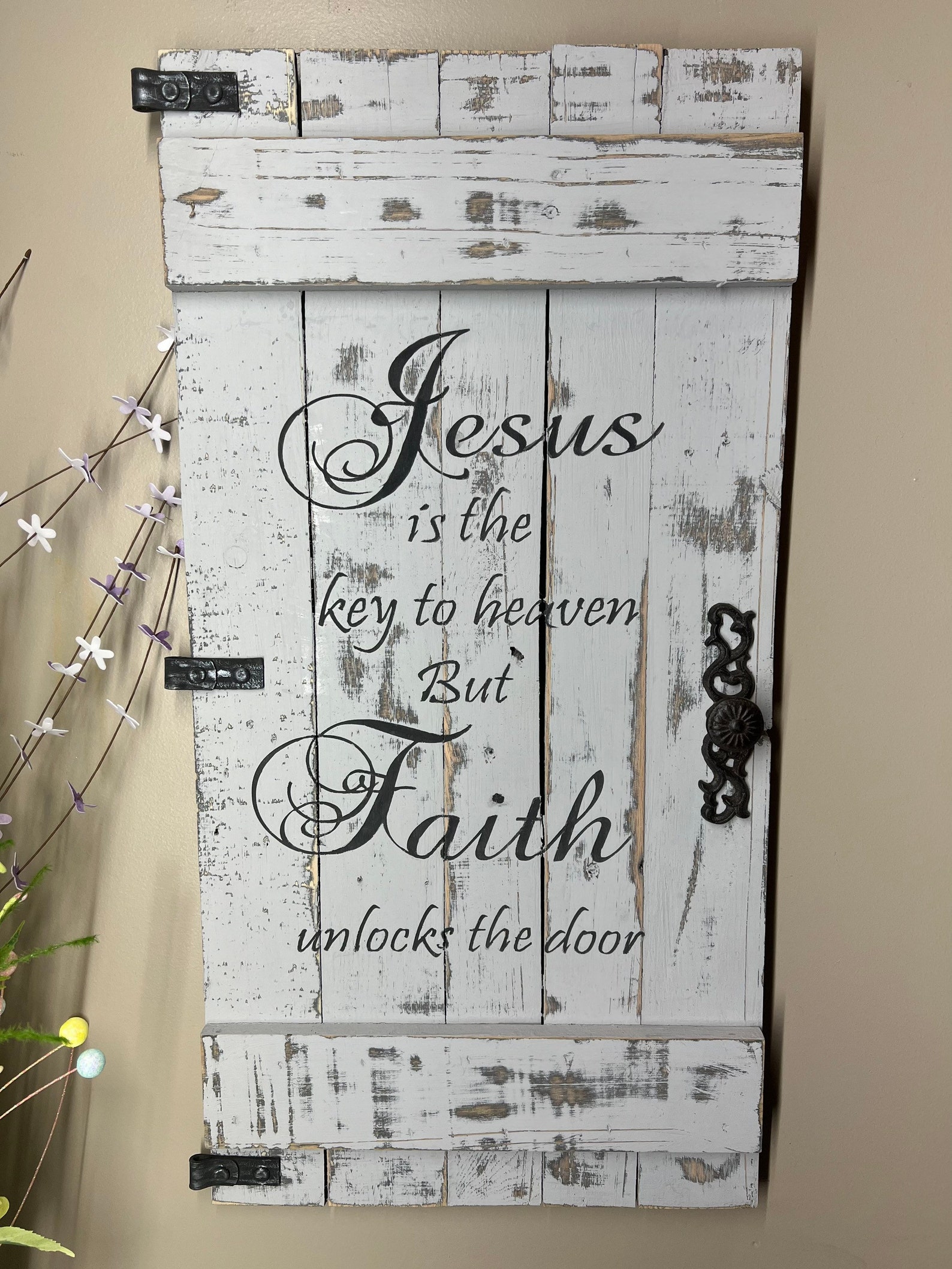 Jesus is the Key… Wood Decor - Etsy