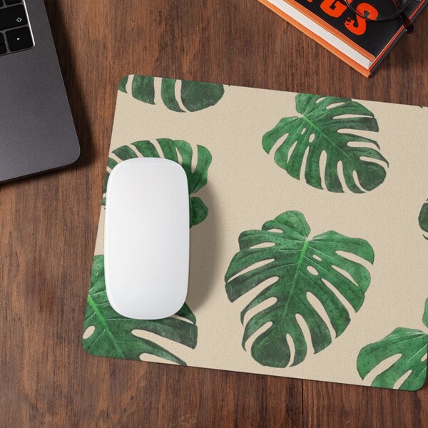 Monstera Mouse Pad - Etsy