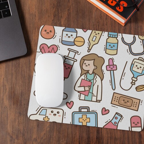 Medical Art Mouse Mat Mouse Pad Gift for Doctor Medical - Etsy
