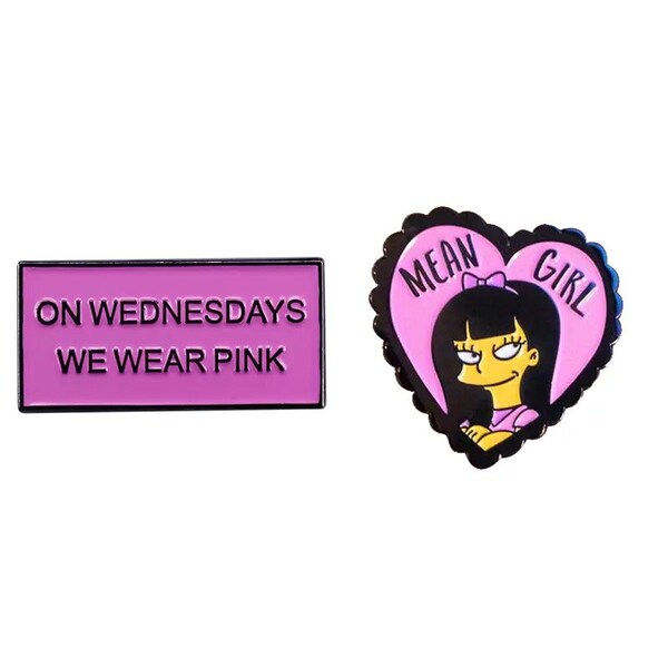 Mean Girls Enamel Pin Etsy